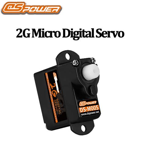 Dspower 2g Micro Digital Coreless Servo Plastic Gear Jr Jst Plug Mini Servos For Rc Helicopter