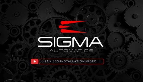 Installation Resources Sigma Automatics