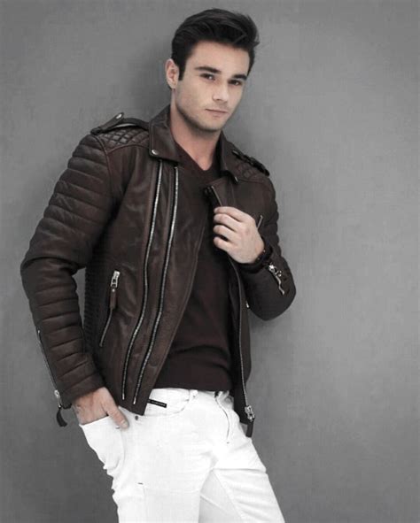 Wie Trägt Man Eine Lederjacke Für Männer 50 Fashion Styles Mann