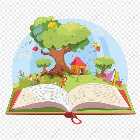 열린 책 클립 아트 Png