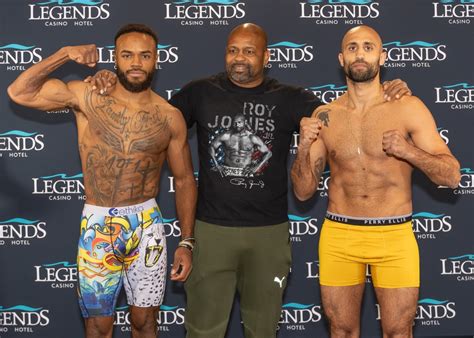 Devontae Mcdonald Vs Shady Gamhour Weigh In Results And Live Stream