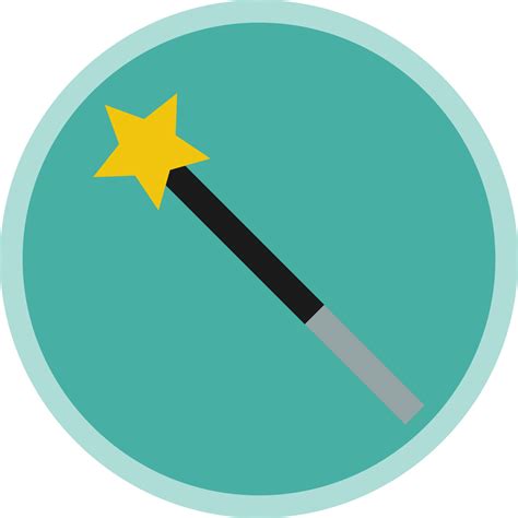 Magic Vector Icon Design 21308643 Vector Art At Vecteezy