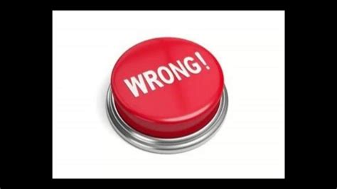 Wrong Buzzer Sound Effect Coupleofsoundeffects Youtube