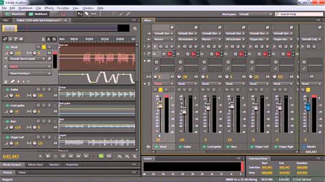 Adobe Audition CC Tutorial Using Write Latch And Touch Volume