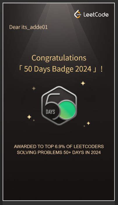 aditi gupta on linkedin connection dsa leetcode 50daysofcoding