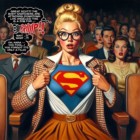 Supergirl 52 Golden Age By Claochlu On Deviantart