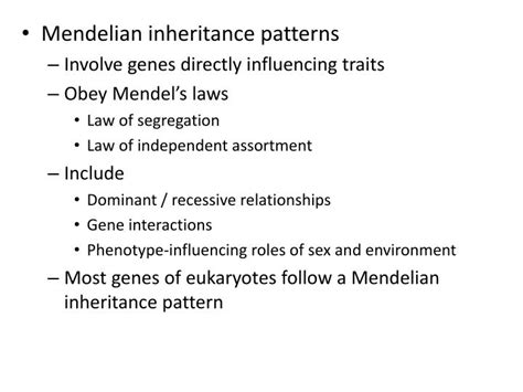 PPT Non Mendelian Inheritance PowerPoint Presentation ID
