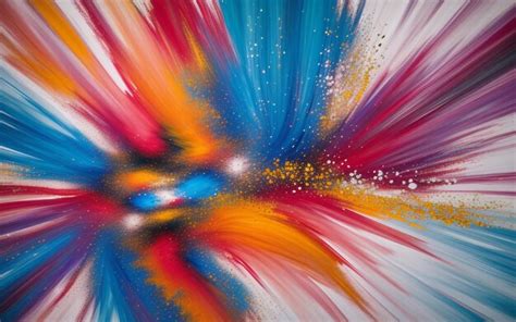 premium ai image explosive eruption bursting abstract shape dynamic creation