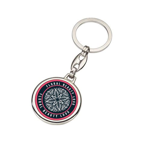 Pcs Custom Logo Keychain Personalized Business Logo Keychain For Company Whole Sale Keychain