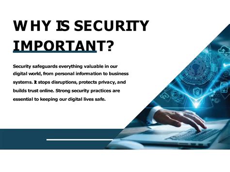Why Is Security Important Importance Of Cyber Security Pptx