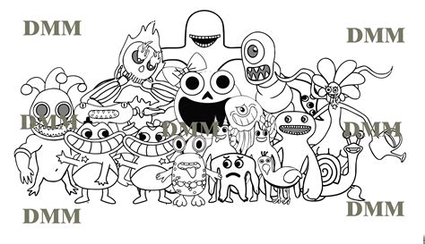 Garten Of Banban Coloring Pages Instant Download 11 Coloring Pages