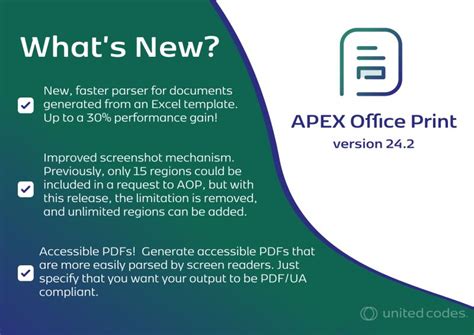Orclapex Aop Lowcode Printing Reporting United Codes