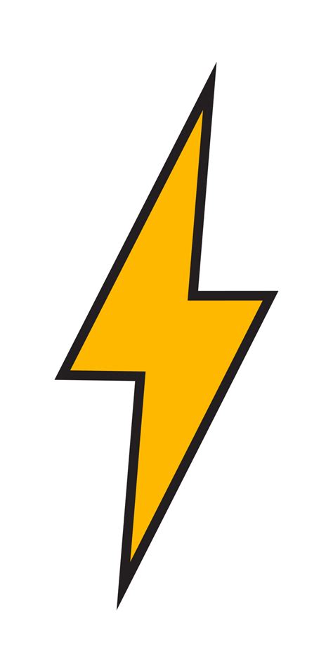 Thunder And Bolt Lighting Flash Icon Electric Power Symbol 18837522 Png