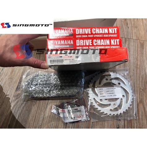 Spocket Set Y15zr Ysuku 42 14 💯 Original Hly Hong Leong Yamaha Shopee Malaysia