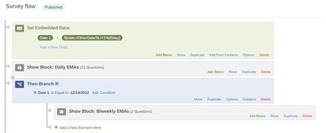 Show Survey Question Based On Date Xm Community