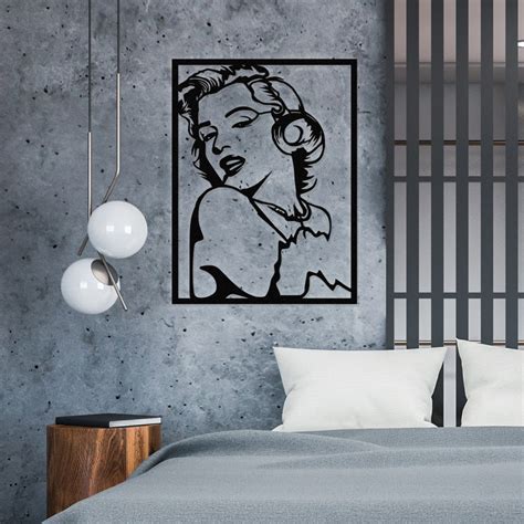 Marilyn Monroe Framed Wall Art Home Decor Marilyn Monroe Etsy