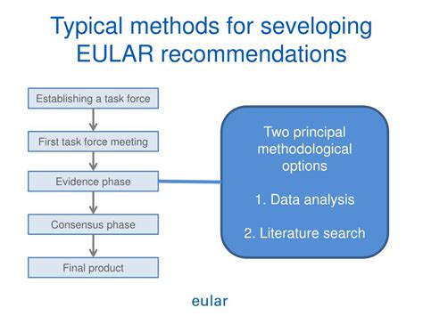 Ppt Developing Eular Recommendations Powerpoint Presentation Free