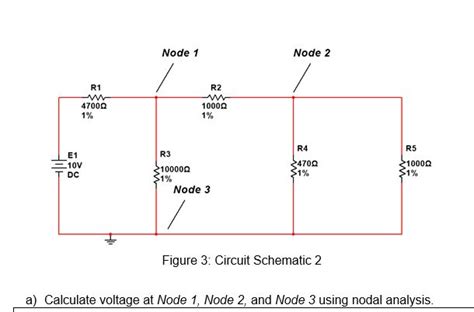 Solved Node 1 Node 2 R1 R2 4700Ω 1 1000Ω 1 R4 470Ω 1 R5