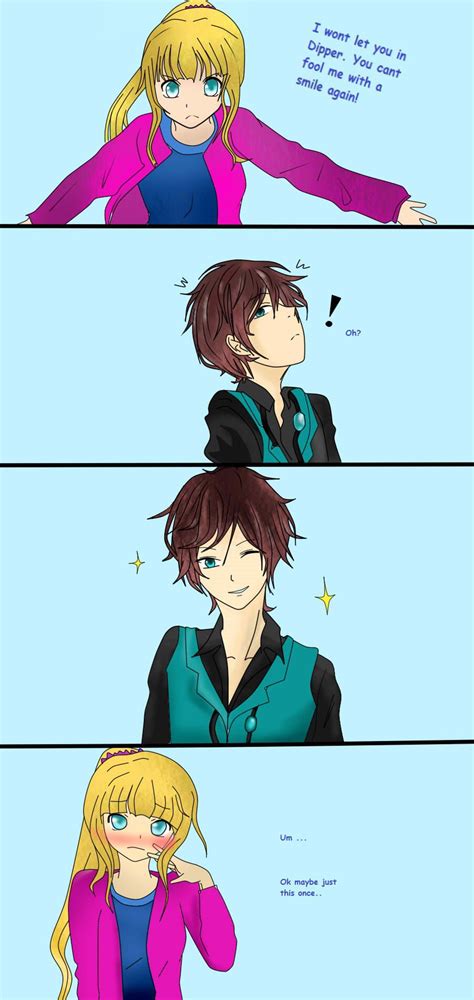 Reverse Dipper And Pacifica By Lunahisto On Deviantart Gravity Falls