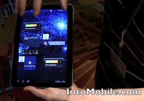 Hands On Demo Samsung Touchwiz Ux For Android Honeycomb