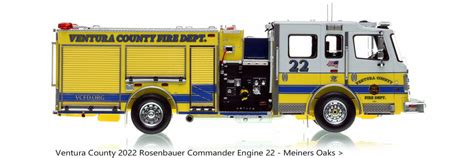 New Rosenbauer Pumpers For Ventura County Ca Fire Replicas