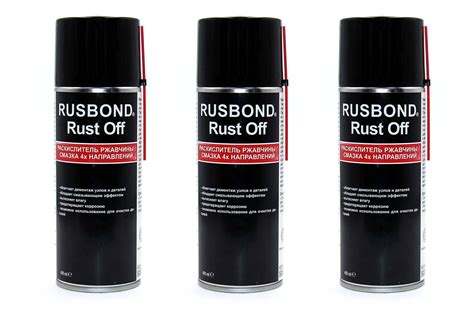 Раскислитель ржавчины RusBond Rust Off, аэрозоль 400 мл купить недорого ...