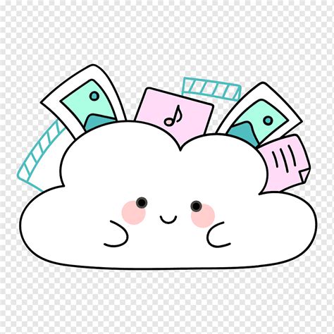 데이터 클라우드 일러스트레이션 Png Pngwing