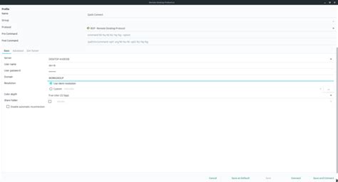 how to connect to remote windows pcs on linux with remmina