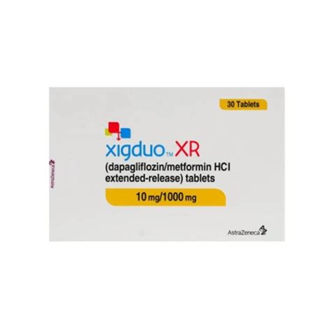 Xigduo Xr 101000mg 30tab