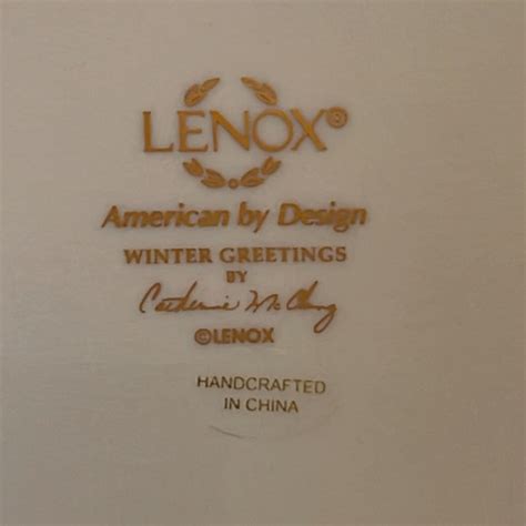 Lenox Holiday Lenox Winter Greeting Platter Poshmark