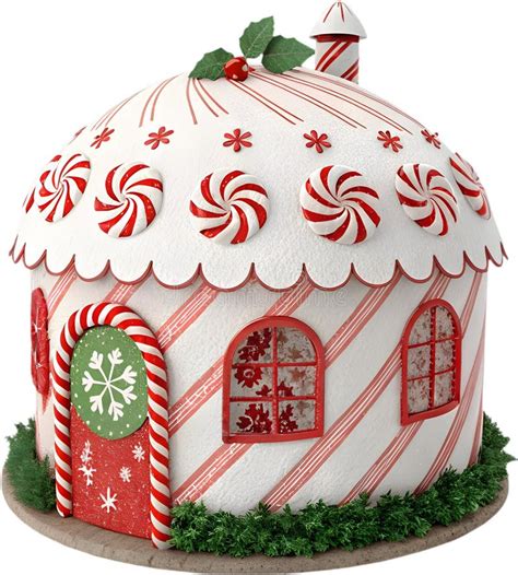 Fairytale Candy Hut With Adorable Design Clipart Stock Illustration Illustration Of