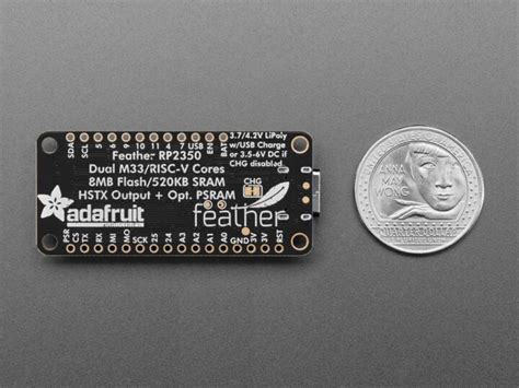 carte adafruit feather rp2350 sortie vidéo et interfaces d affichage