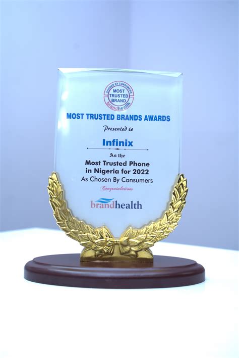 INFINIX Awarded As Most Trusted Smartphone Brand In Nigeria