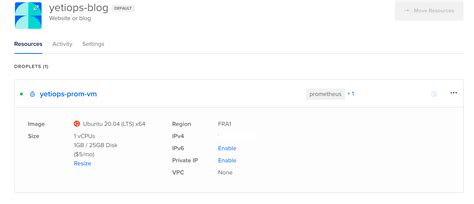 Prometheus Using Service Discovery With Digital Ocean Yetiops — A View On The Tech And Open