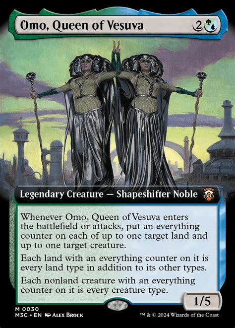 Omo Queen Of Vesuva Modern Horizons 3 Commander Decks Variants Commander Card Kingdom