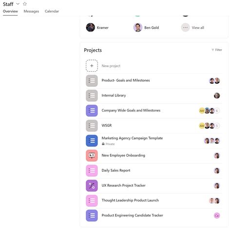 Sort Projects Manually In Sidebar Product Feedback Asana Forum