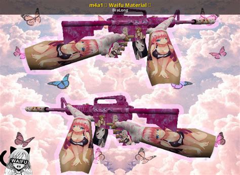 M4a1 Waifu Material Mod For Counter Strike 1 6 Cs1 6 Mods