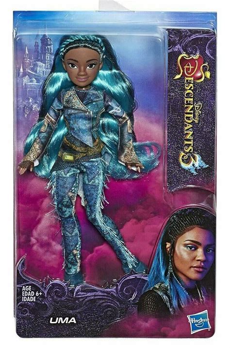 Disney Descendants 3 Movie Uma Poseable Doll 2019 New Outfit New