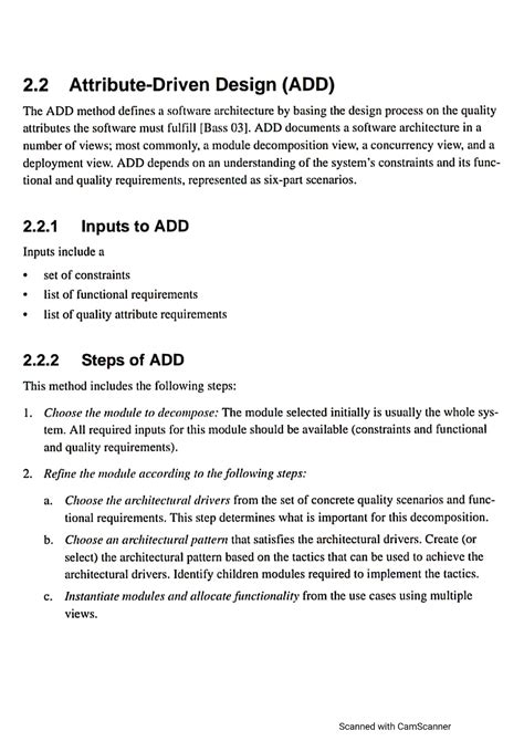 Unit 4 Software Architecture Design Method Computer Science Studocu