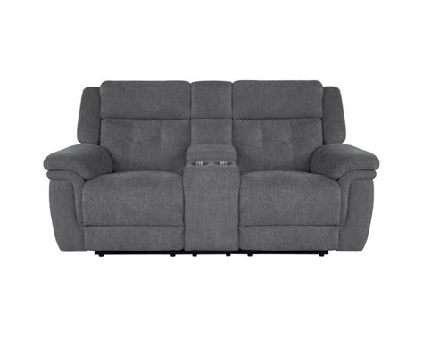 Parker Living Richland Bristol Grey Power Console Loveseat Unlimited