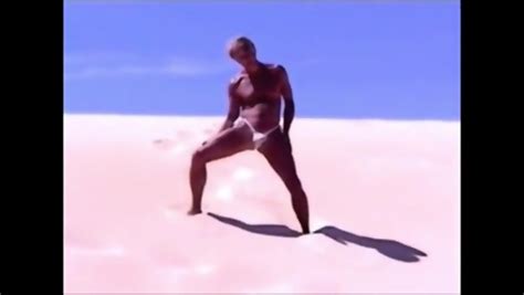 Tanned Guy On Beach In Tiny String Thong Temporarily Eporner