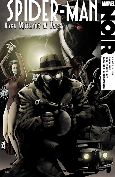 Spider Man Noir Face Without Mask