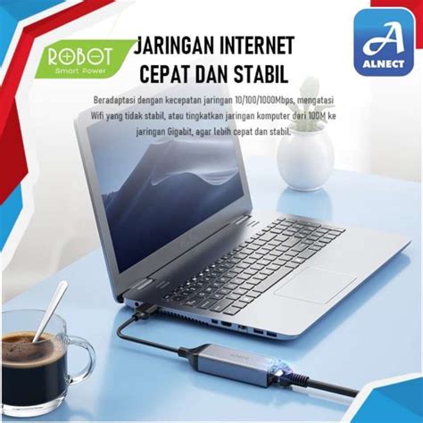 Jual Usb Type C To Lan Rj Robot Ethernet Adapter Gigabit Mbps Ea C Di Seller Alnect