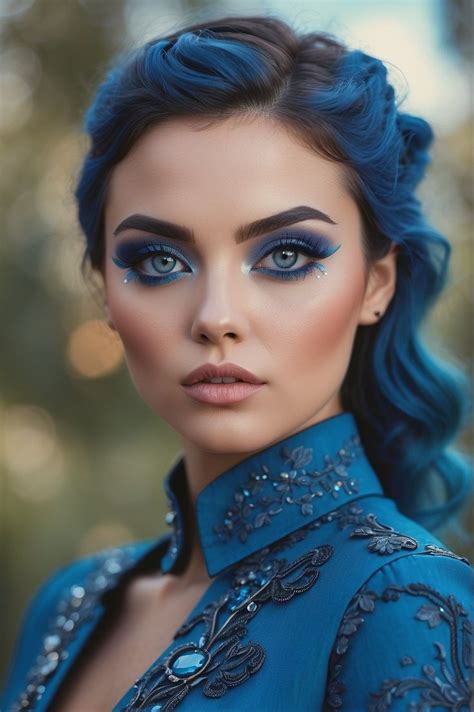Blue Mascara Magic Unleash Your Inner Creativity With These Looks