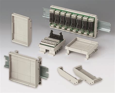 Okws Updated Railtec Support Modular Din Rail Pcb Holders Ebom