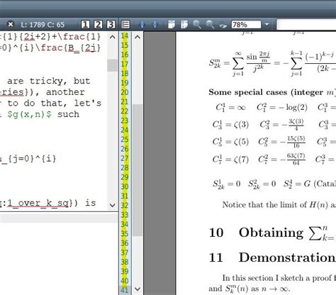 In Texmaker How Do I Go To The Source Code That Generates Say Page 20