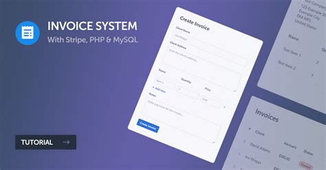Build An Invoice System With Stripe Php And Mysql