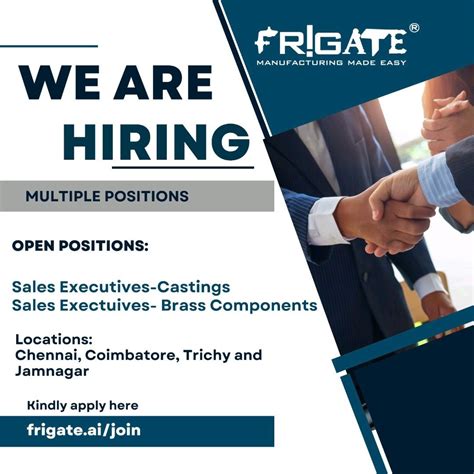 Frigate On Linkedin Hiring Castings Brassfittings