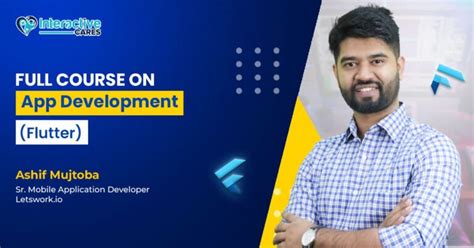 complete course on flutter app development interactive cares