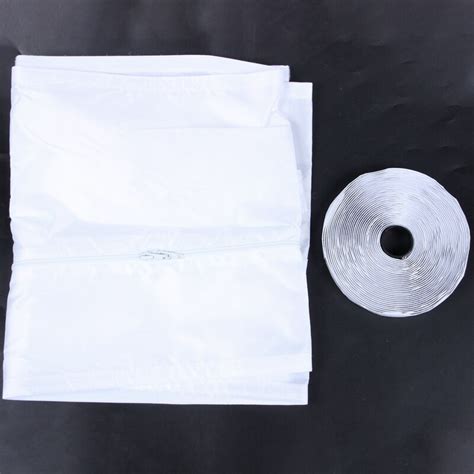 Badu Bg Уплътнение за прозорци Airlock за преносим климатик 400 см гъвкава платнена уплътнителна